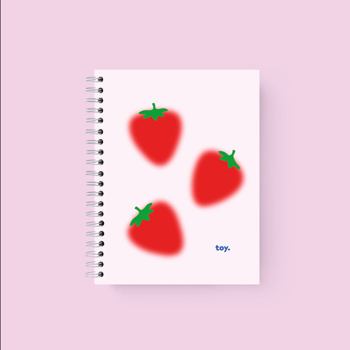 NOTEBOOK FROZEN STRAWBERRIES RAYADO – TOY